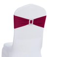 Spandex Chair Sashes 60 Pack Burgundy Wedding Party Event Decoration ...
