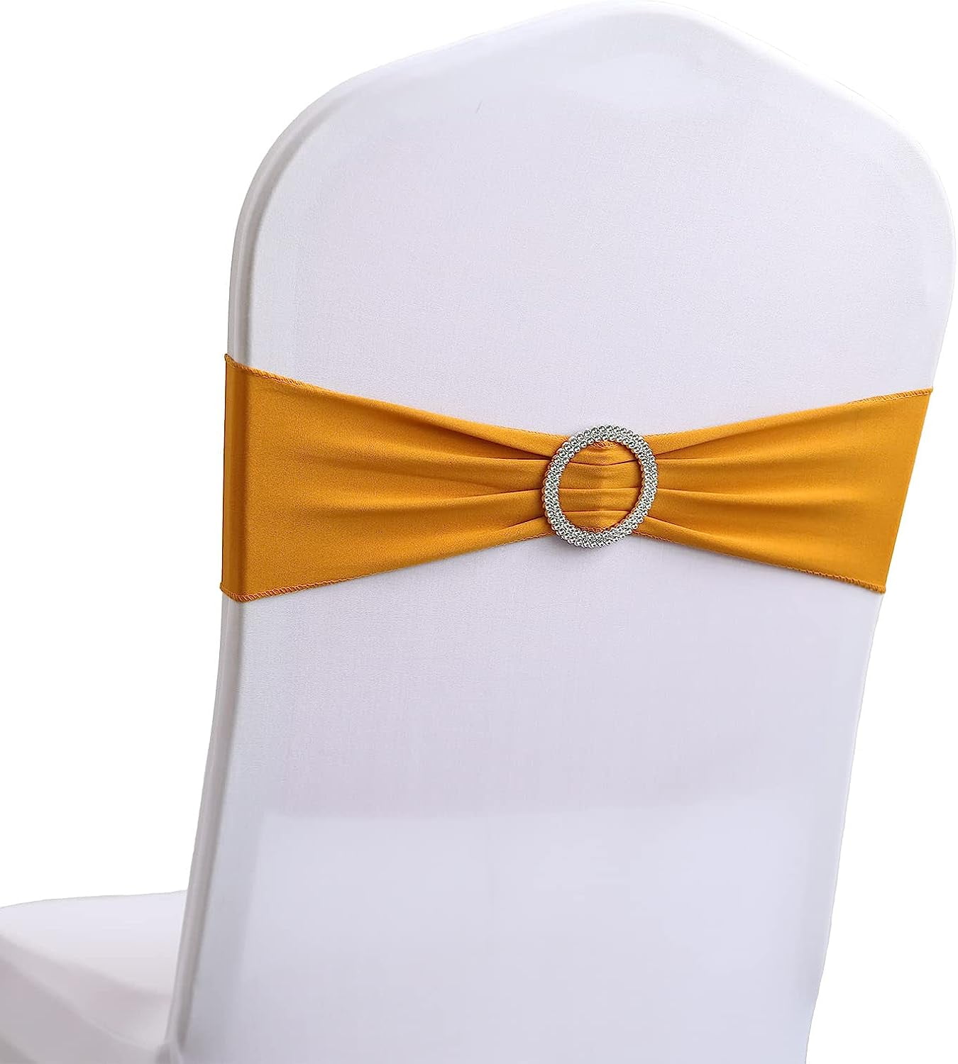 Spandex Chair Sashes Bands 100PCS Stretch Chair Cover Ties Bows with ...