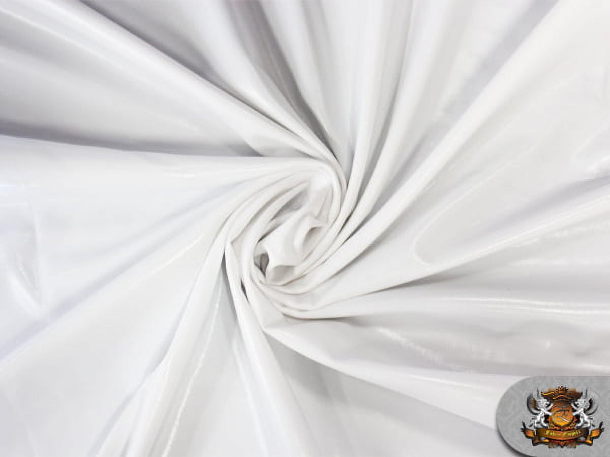 Spandex Metallic WHITE Fabric / 60" Wide / Sold by the Yard - Walmart.com