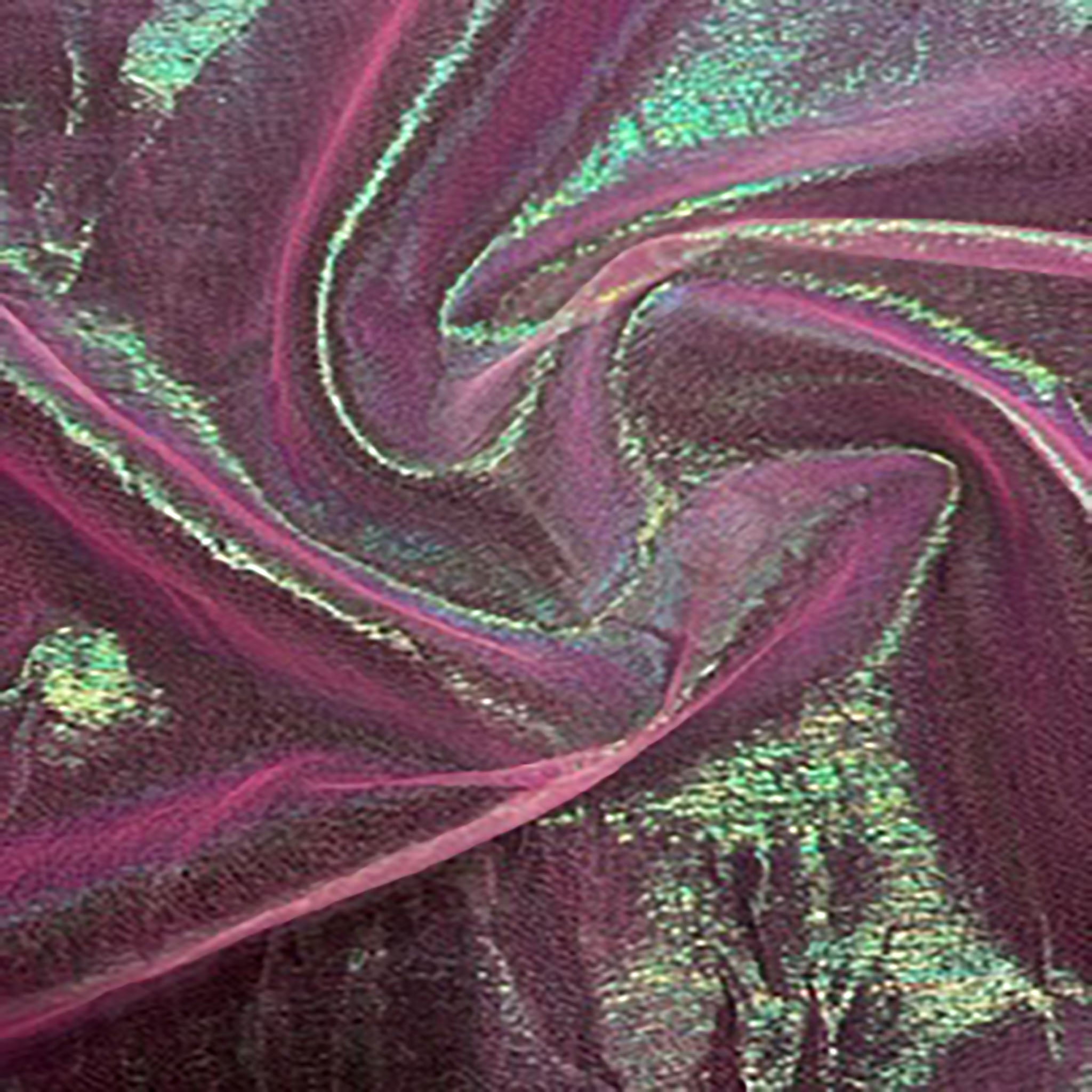 Solid Barbie Organza Sheer Woven Fabric | Spandex Palace - Walmart.com