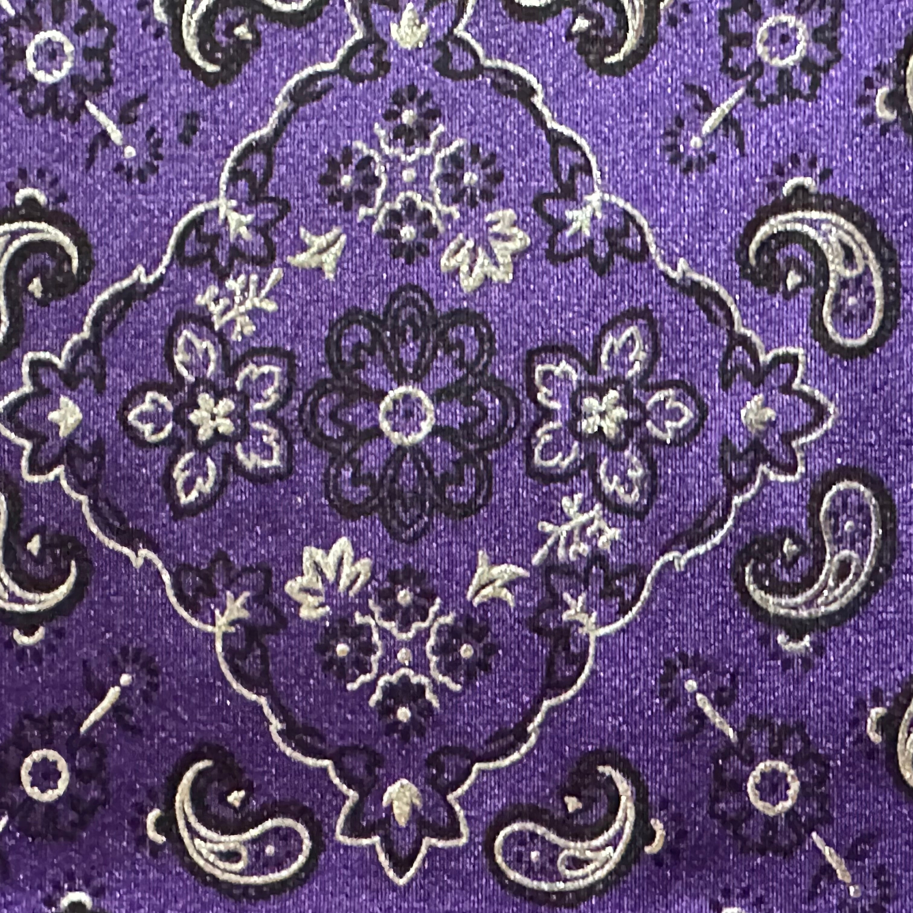 Spandex Palace Nylon Spandex Fabric with Bandana Design and Foil ...