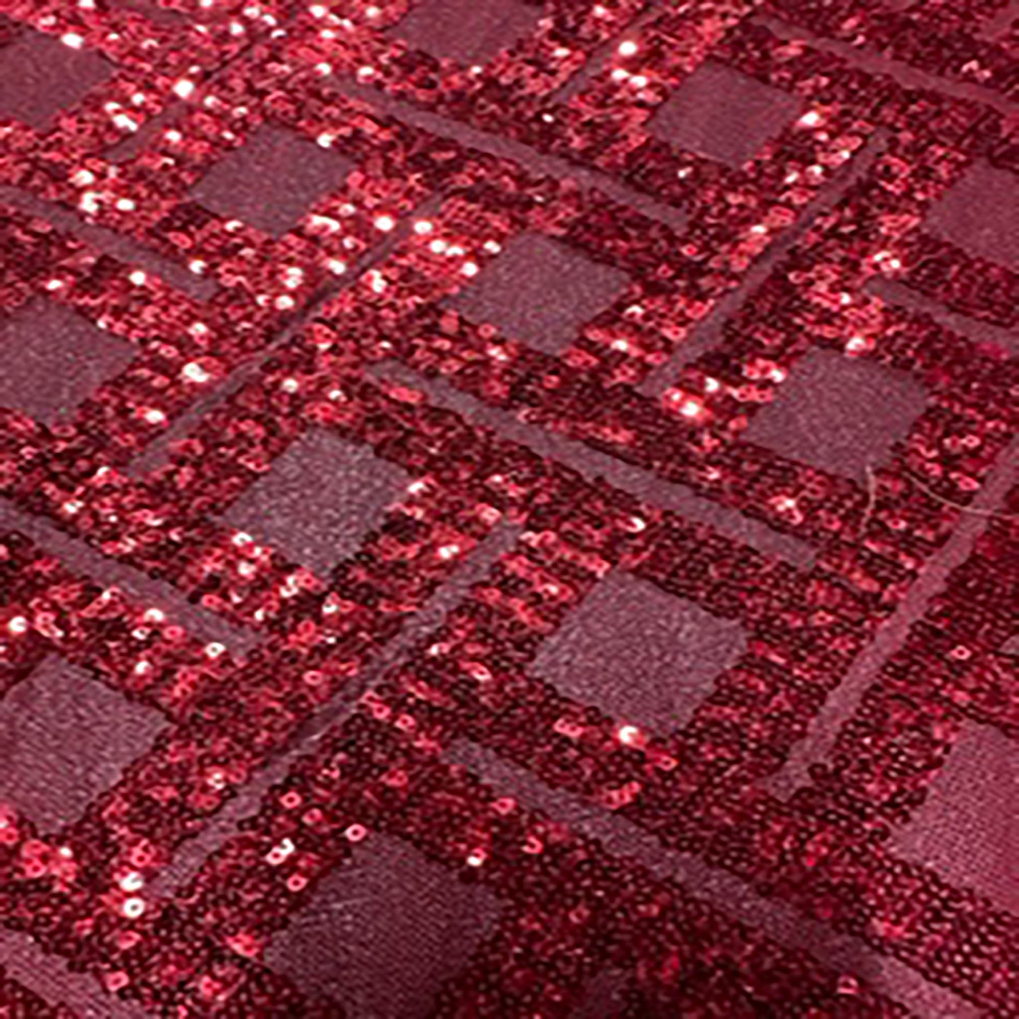 Spandex Palace Sequin Embroidery Polyester Mesh Fabric - Walmart.com