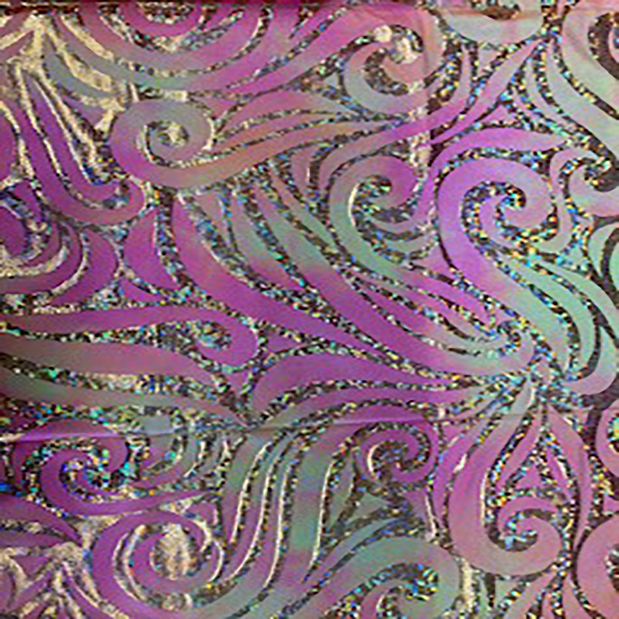 Spandex Palace Tie Dye Paisley Snake 36 in Sewing Fabric, 1 Yard ...