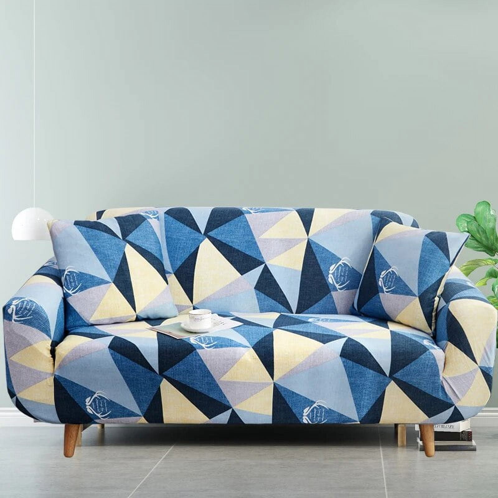 Spandex Sofa Cover Slipcovers Elastic All-inclusive Couch Case for L ...