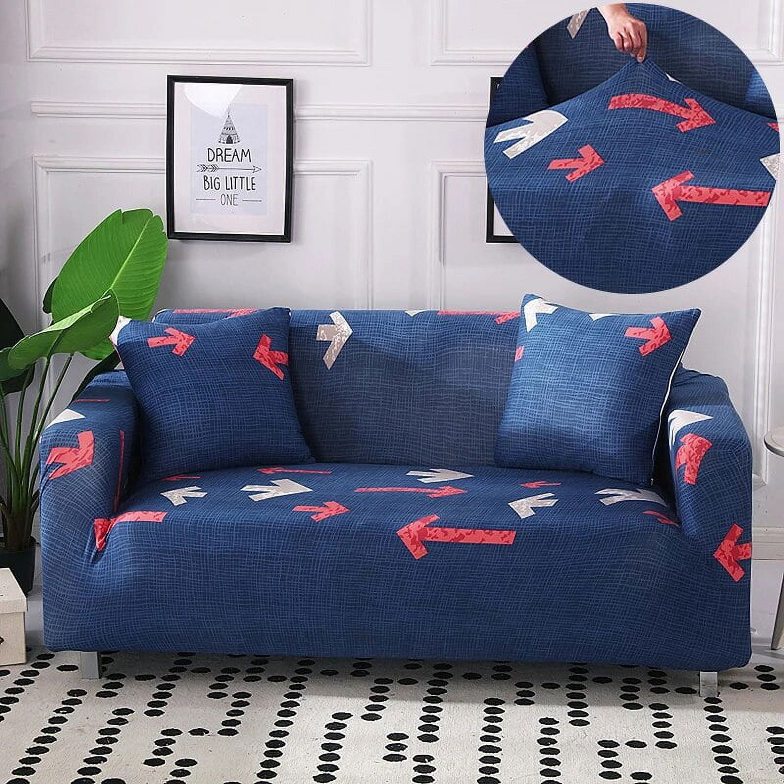 Spandex Sofa Cover Slipcovers Elastic All-inclusive Couch Case for L ...