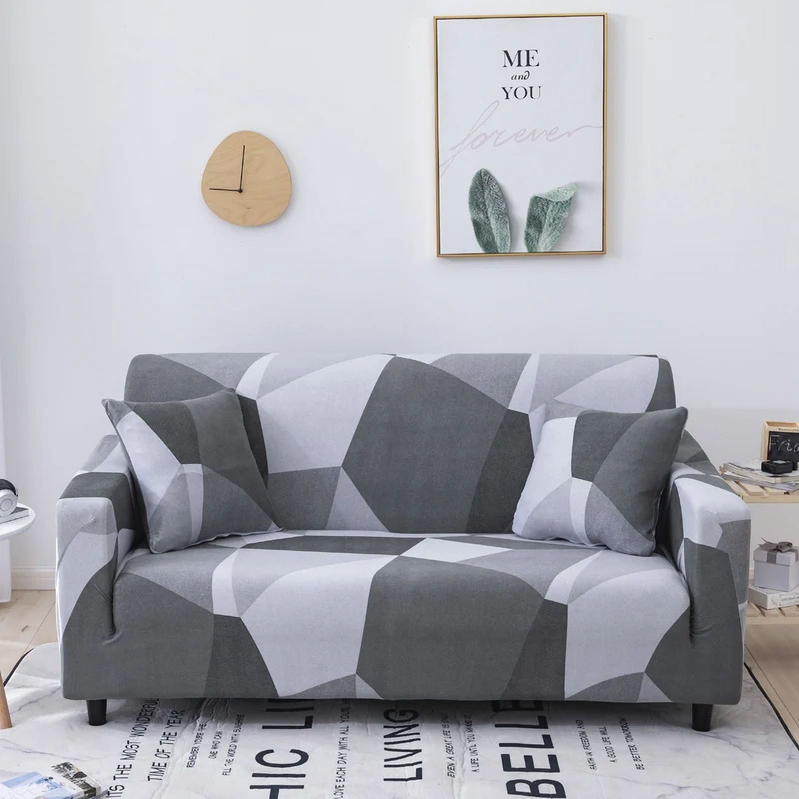 Spandex Sofa Protector Sofa Covers for Living Room Elastic Stretch ...