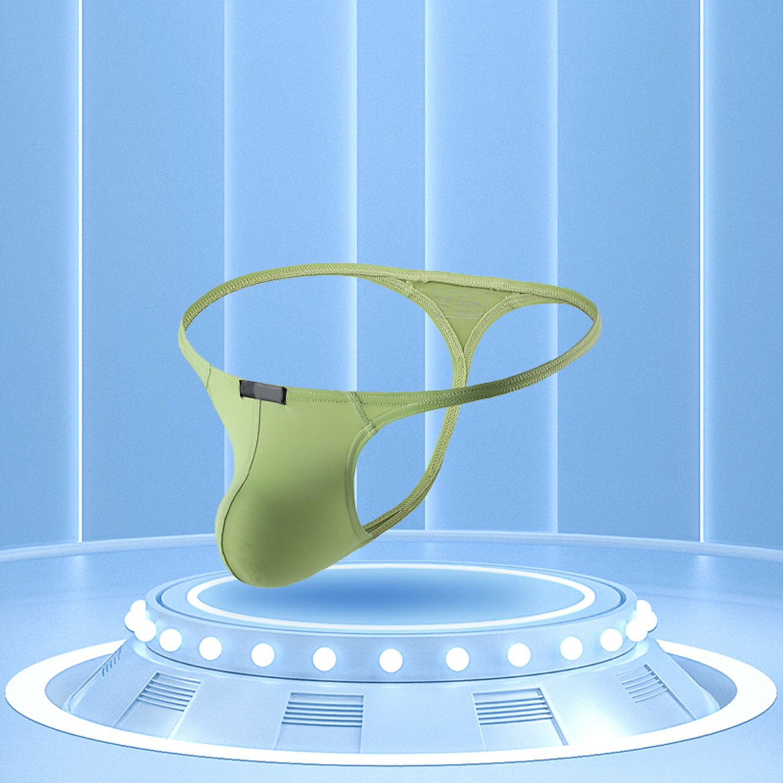 Spandex Underwear for Men Green Mens Thongs Sexy Low Rise G String ...