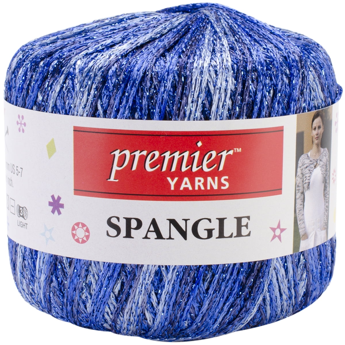 Spangle Yarn-Royalty - Walmart.com