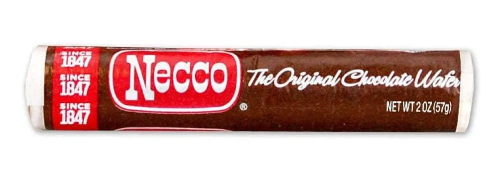 Necco The Original Chocolate Flavor Candy Wafers, 2 oz Roll - Walmart.com