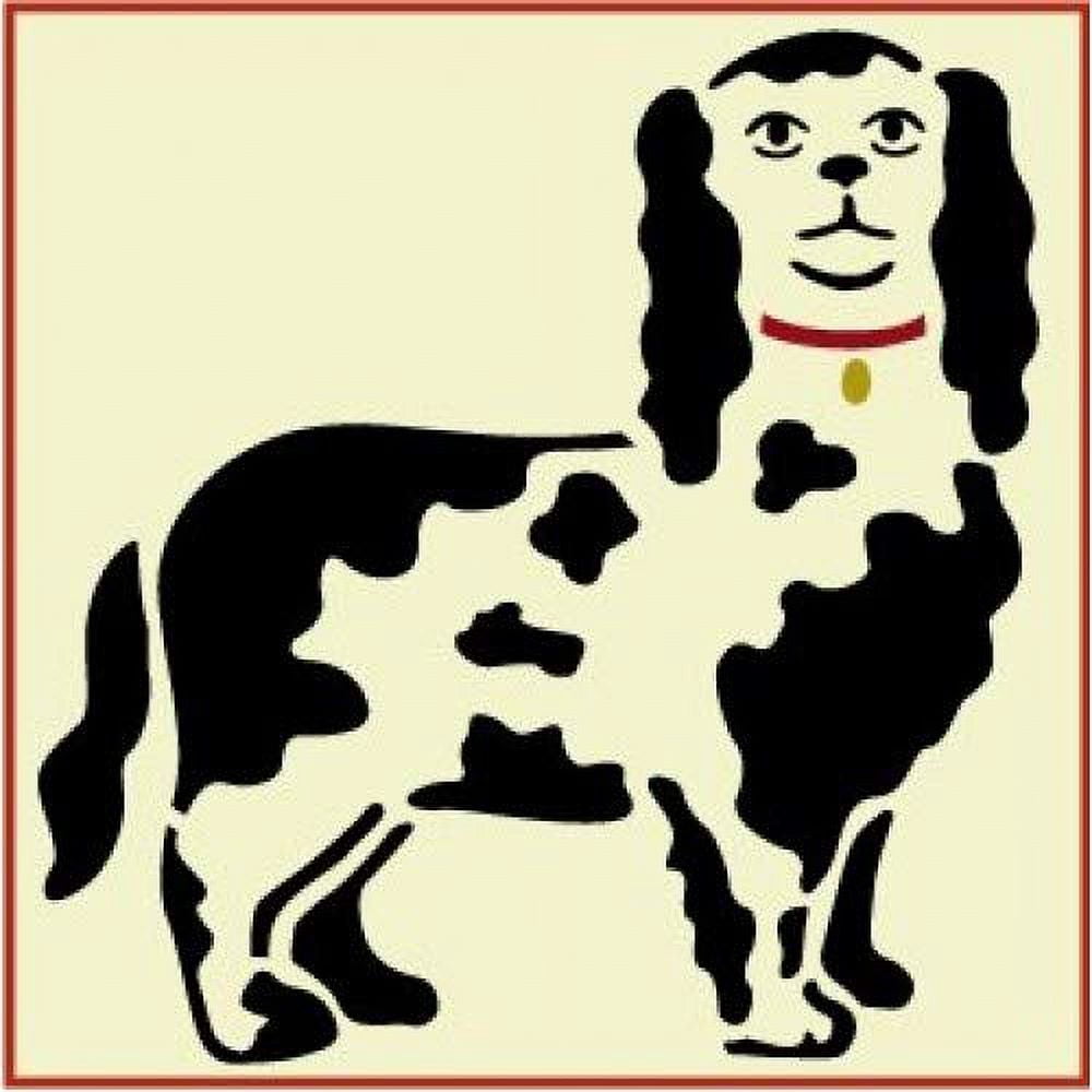 Spaniel 1 Stencil - Dog Cat Feline Silhouette Dog Cat Animal Lover DIY ...