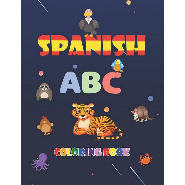 spanish alphabet coloring pages