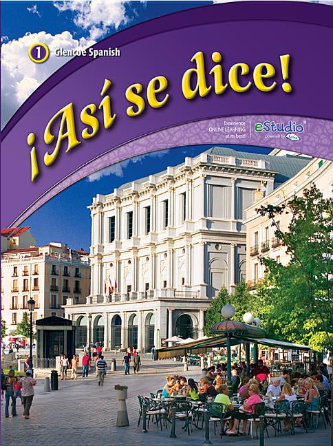 Spanish Asi Se Dice! Level 1, Student Edition, (Hardcover) - Walmart.com