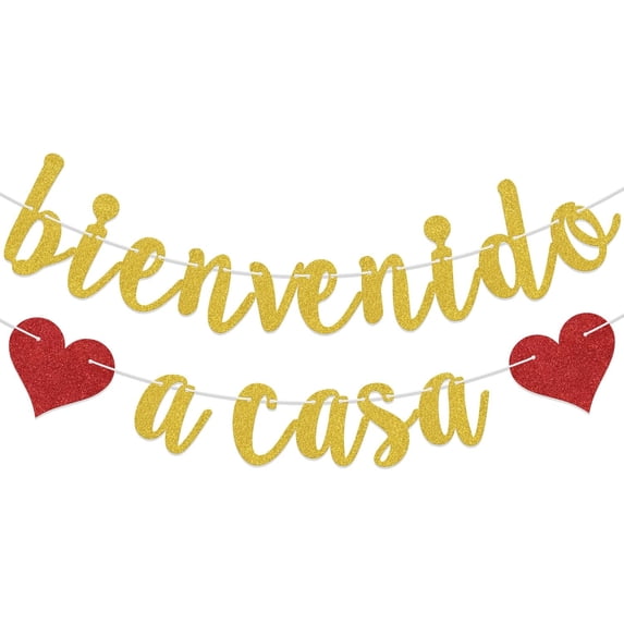 Spanish Bienvenido a Casa Banner, Housewarming Party Decorations, New ...