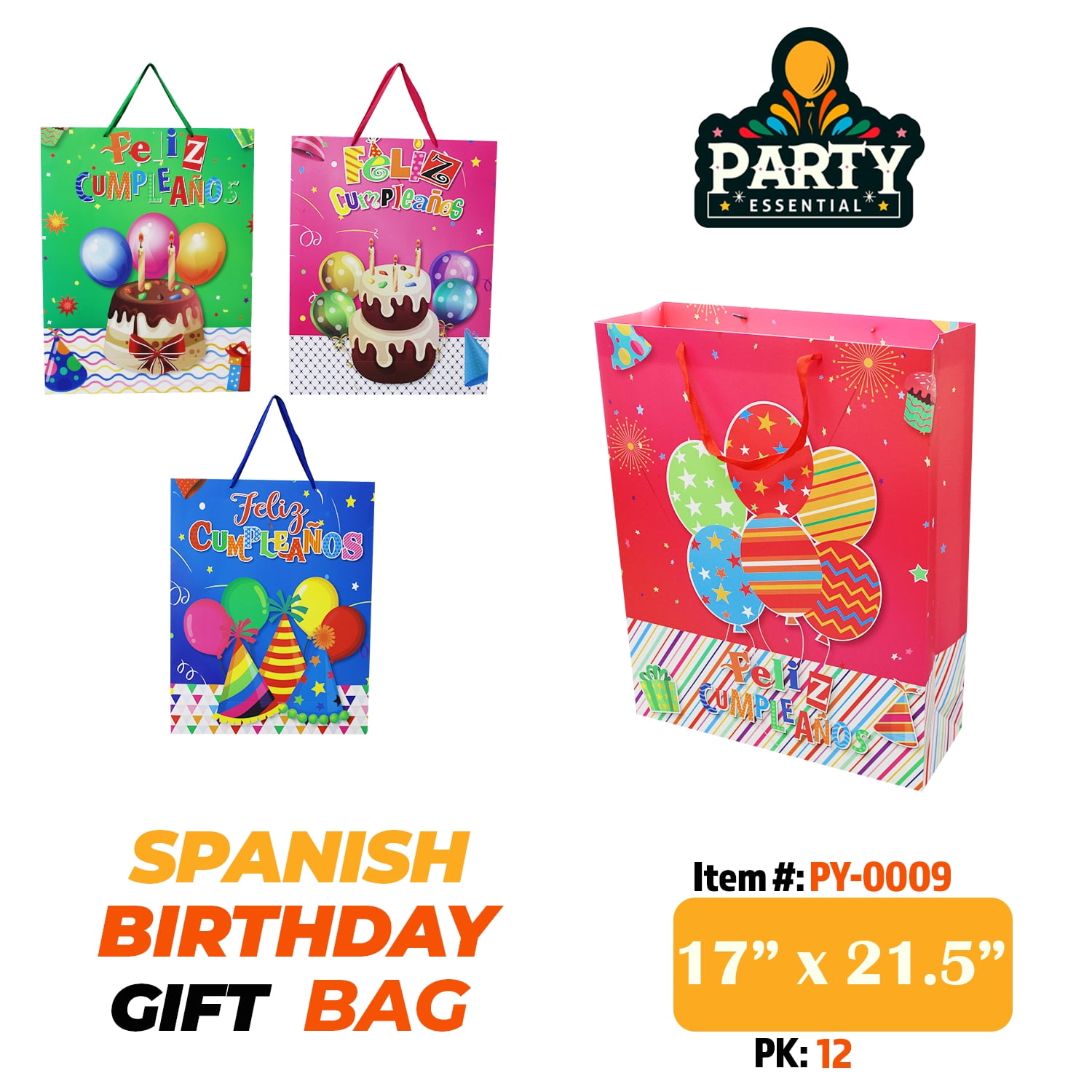 Spanish Birthday Gift Bag - Walmart.com