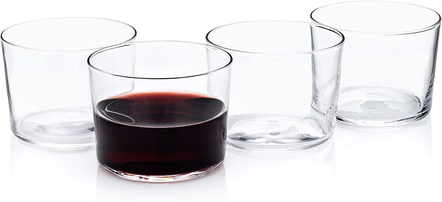 Spanish Bodega Chatos-Style Stemless Wine Glass – Traditional Copita ...