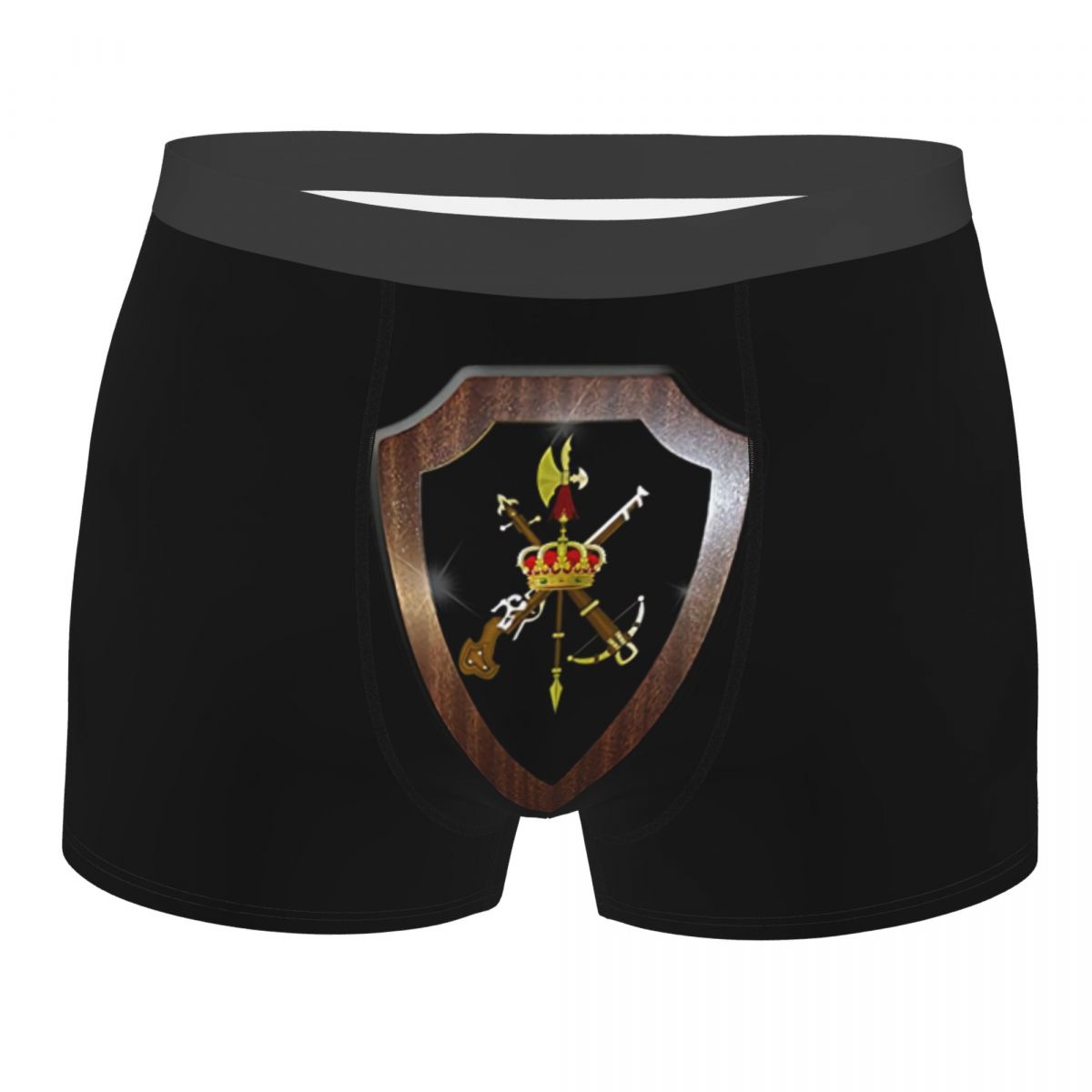 Spanish Boxer Shorts For Homme 3D Print Male Spain Coat of Arms ...