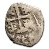 Spanish Colonial Silver 1/2 Real Cobs Avg Circ - Walmart.com