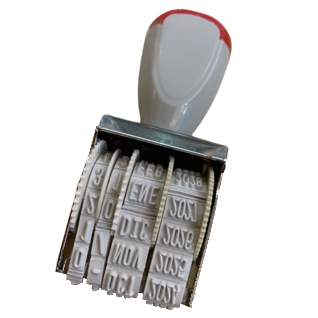 Spanish Date Stamp French Date Stamp Rubber Date Stamp Office Stamp - Walmart.com