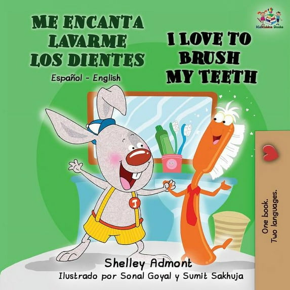 Spanish English Bilingual Collection Me encanta lavarme los dientes I ...