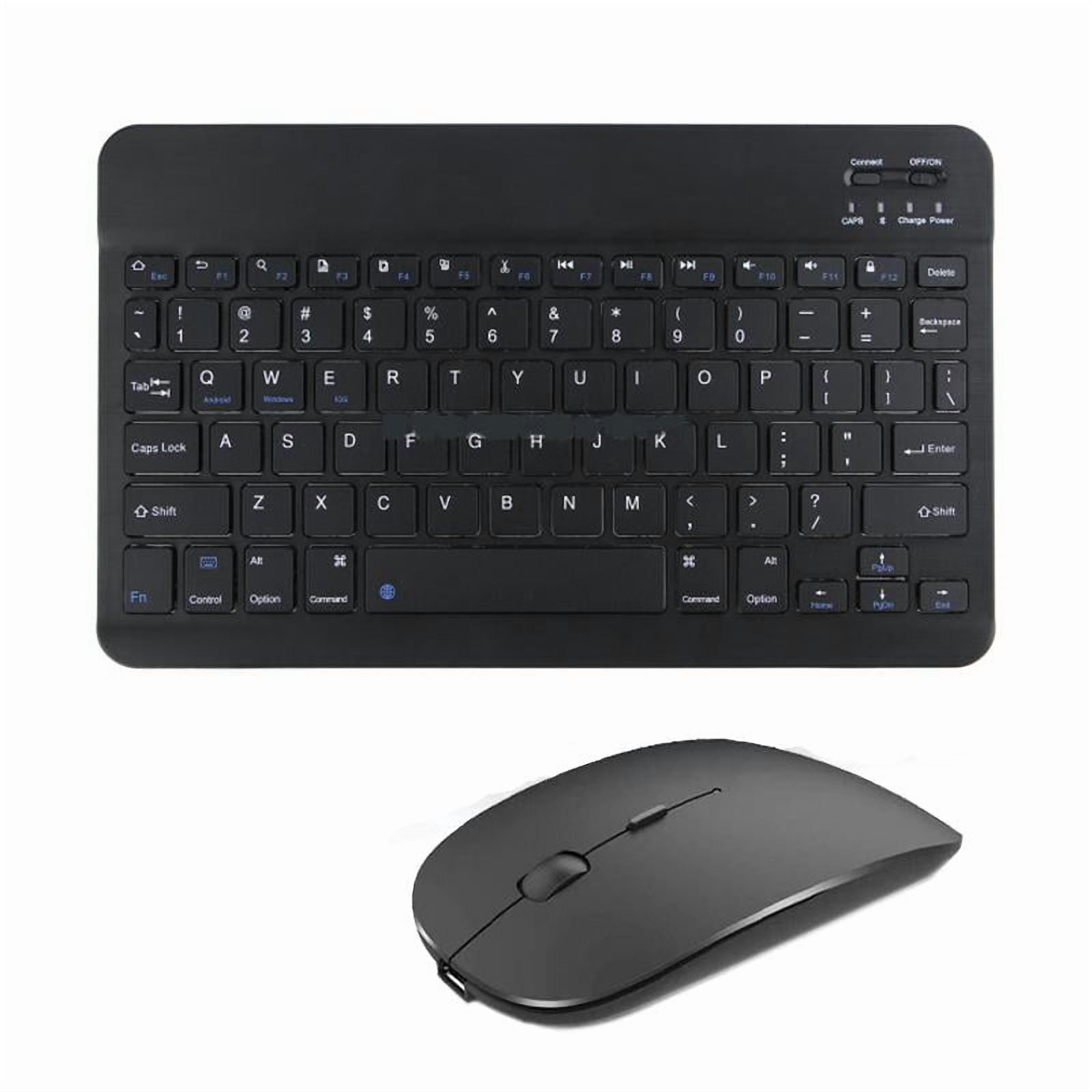Spanish & English Bluetooth Wireless Keyboard and Mouse Set ...