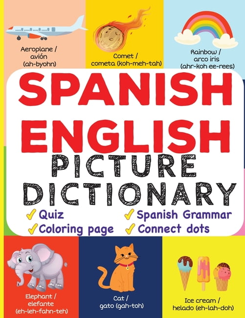 Spanish English Picture Dictionary (Paperback) - Walmart.com
