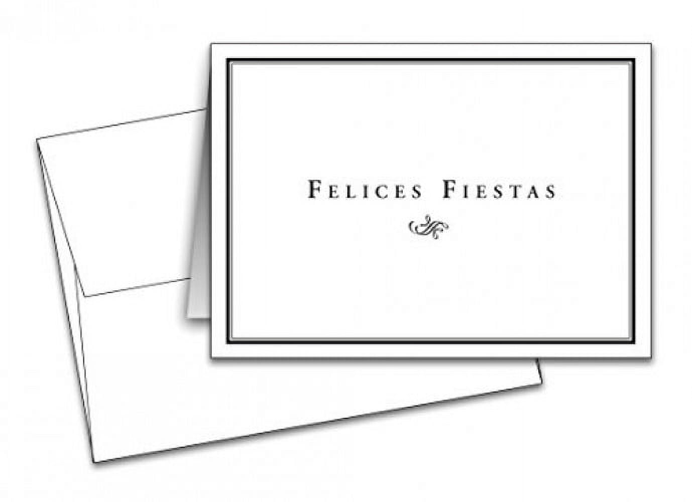 Spanish "Felices Fiestas" Tarjetas De Felicitación Y Sobres. 25 Por ...