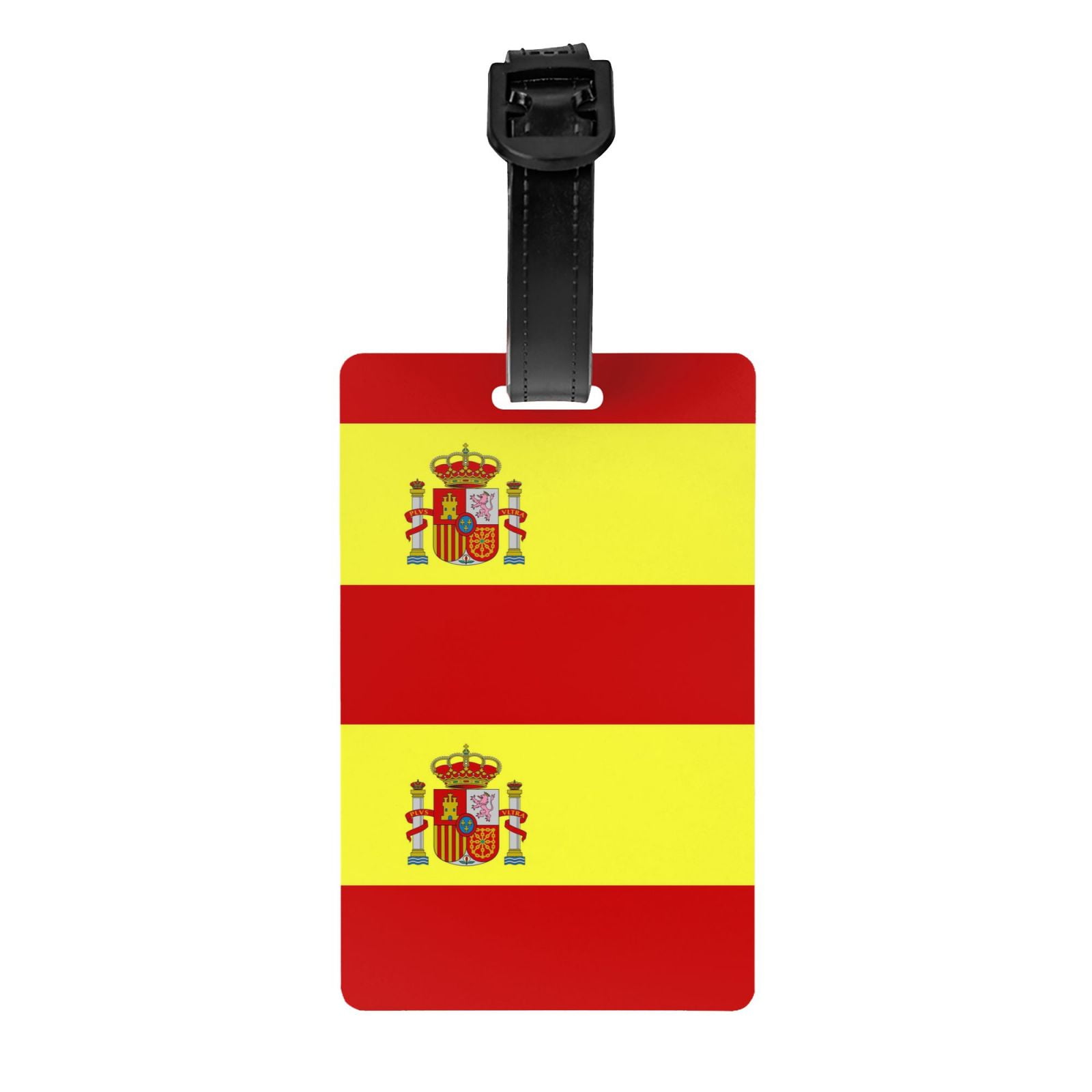 Spanish Flag Luggage Identifier Name Tag For Backpacks Suitcases Bags ...
