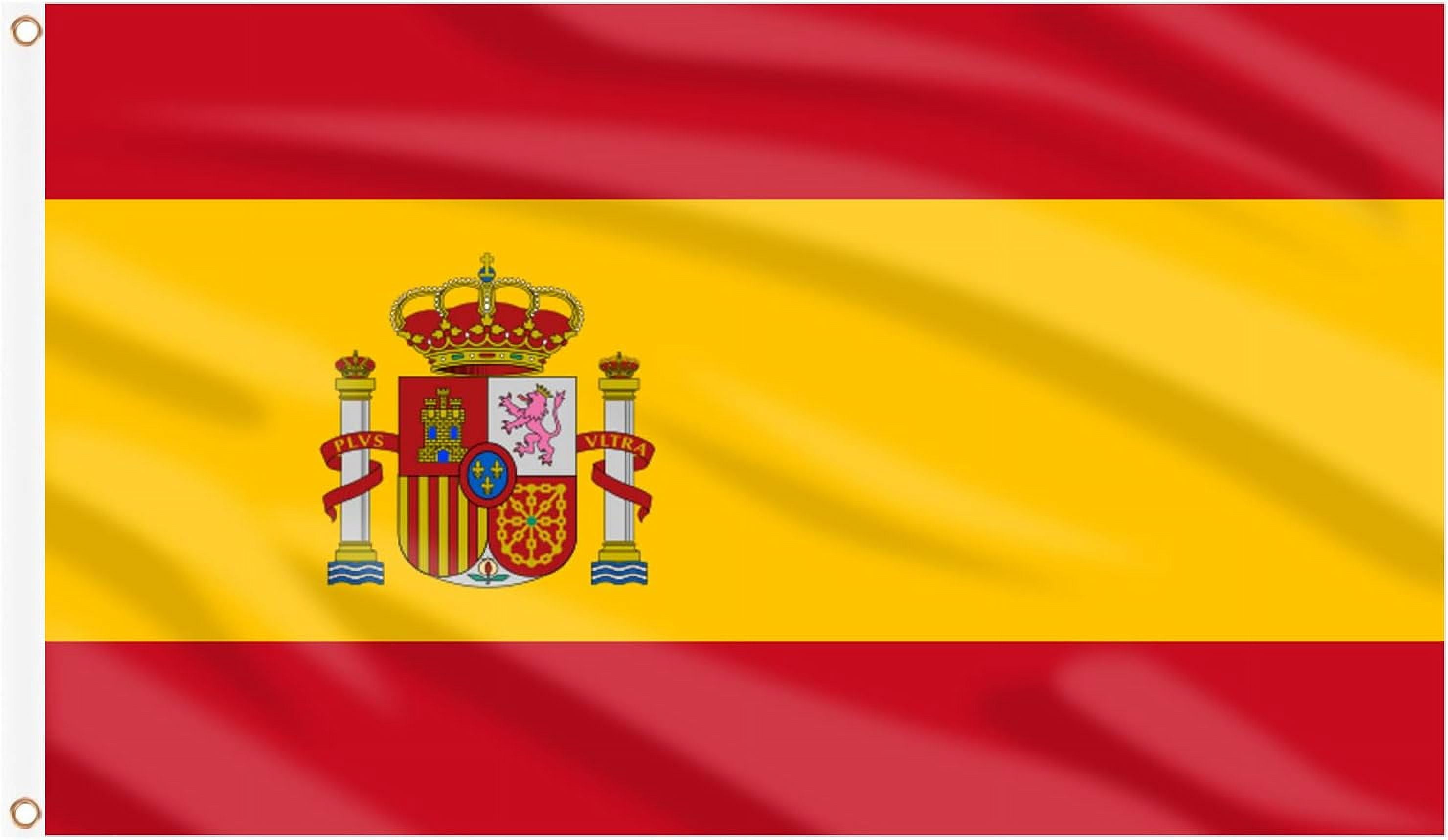 Spanish Flag Spanish Flag, 3Ply Polyester, Heavy Duty, Double Sided ...