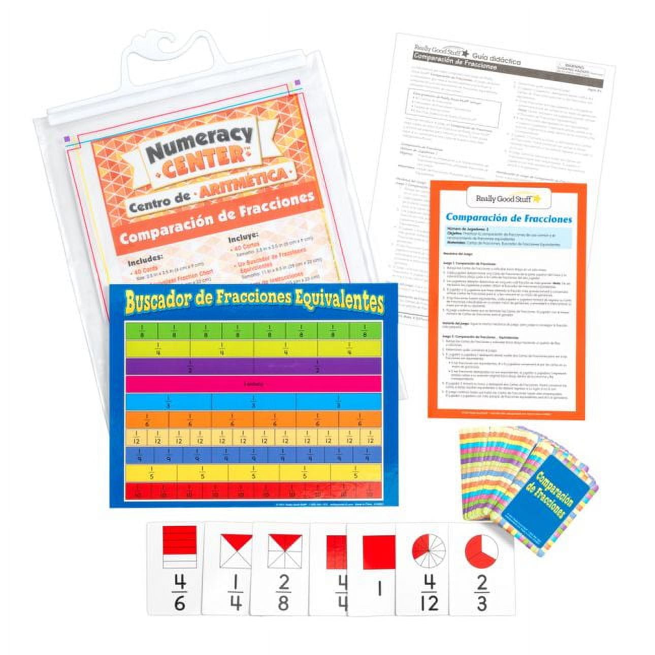 Spanish Fraction Face Off Numeracy Center Grades 3-5 (Centro de ...