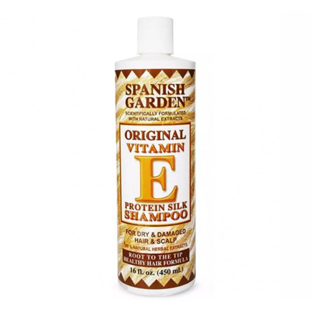 Spanish Garden Original Vitamin E Protein Silk Shampoo, 16 Oz - Walmart.com
