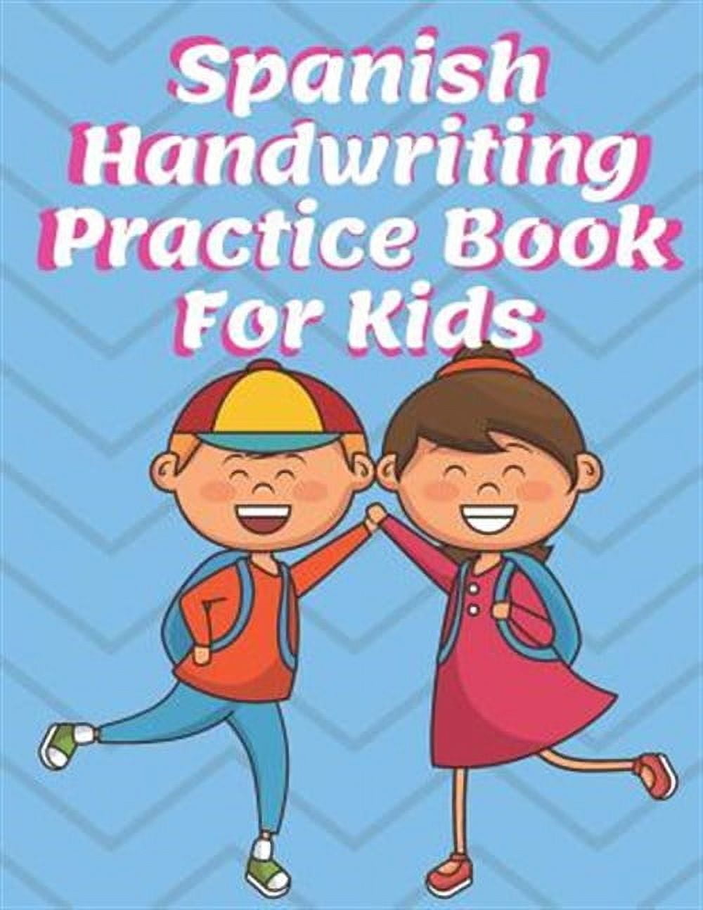 Spanish Handwriting Practice Book for Kids: Preschool & Kindergarten ...