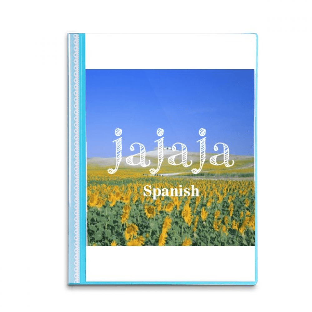 Spanish Idyllic Landscape Happy Mood Book Sheet Protectors Portfolio ...