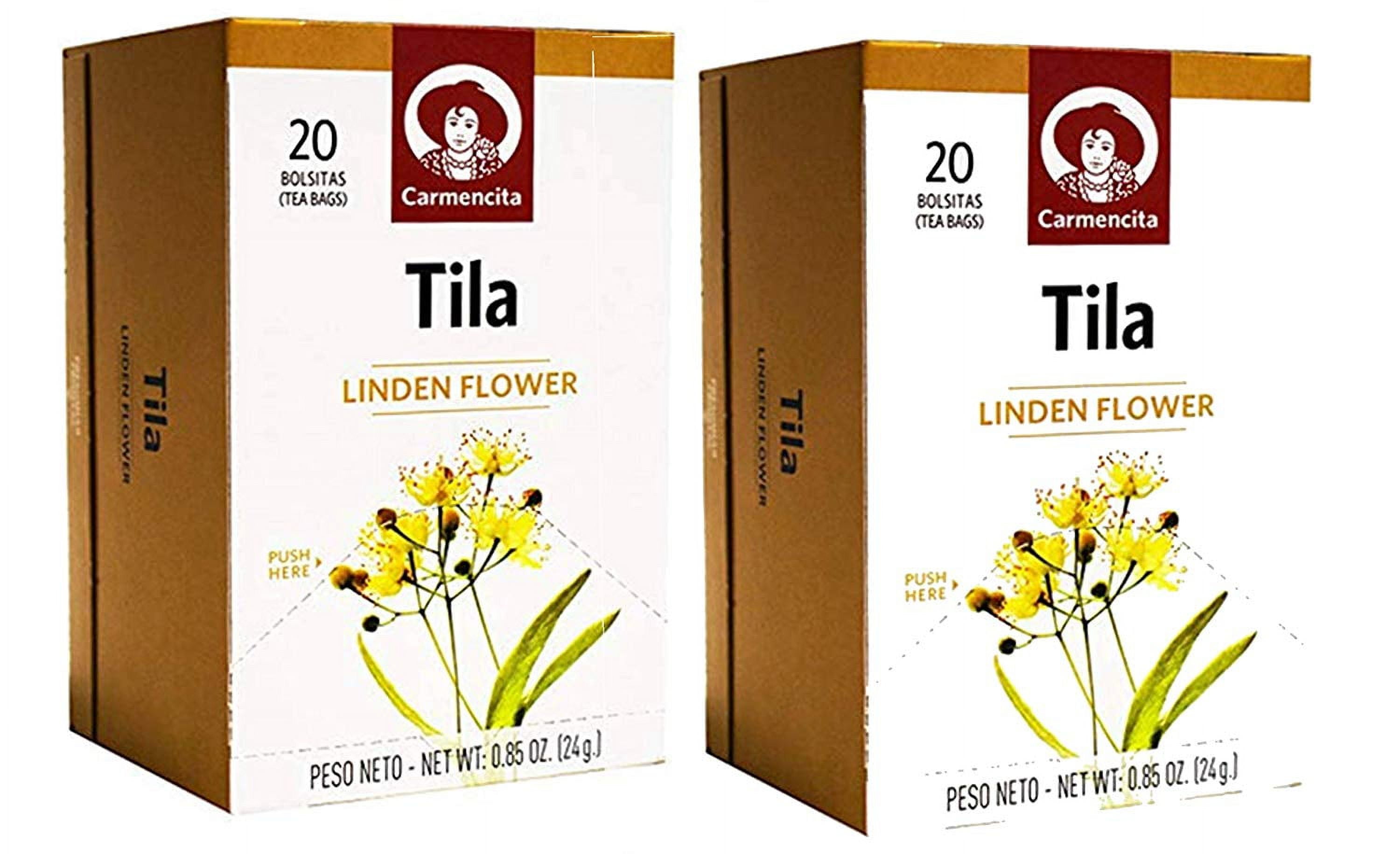 Spanish Linden Flower Tea (Tila / Tilo) by Carmencita (Pack of 2 ...