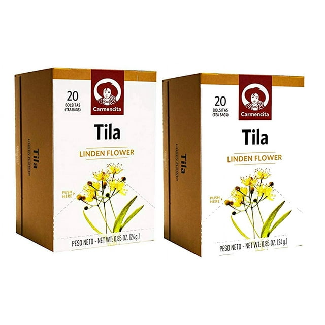 Spanish Linden Flower Tea (Tila / Tilo) by Carmencita (Pack of 2 ...