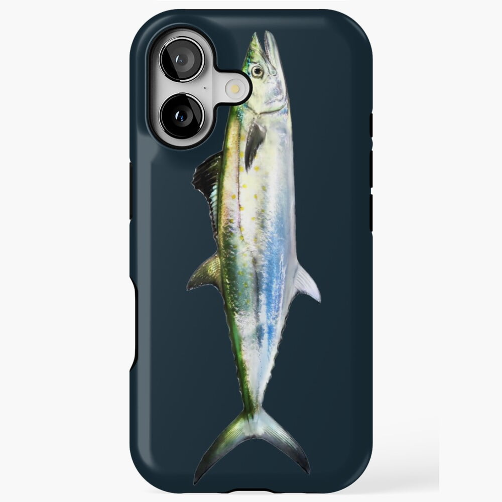 Spanish Mackerel Saltwater Fishing Angler Inspired Tough Phone Case for ...