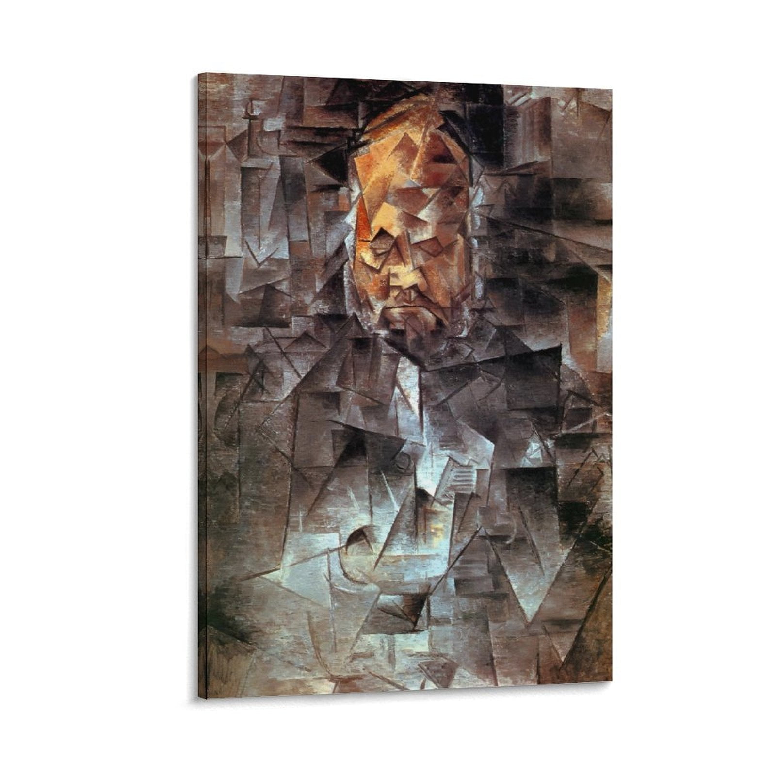 Spanish Painter Pablo Picasso Portrait of Ambrose Valad Poster Picture ...