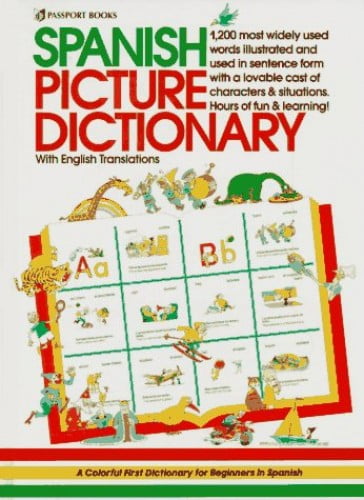 Pre-Owned Spanish Picture Dictionary (Hardcover) 0844276308 ...