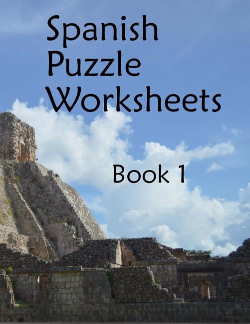 Printable Spanish: Spanish Puzzle Worksheets: Book 1 (Paperback ...