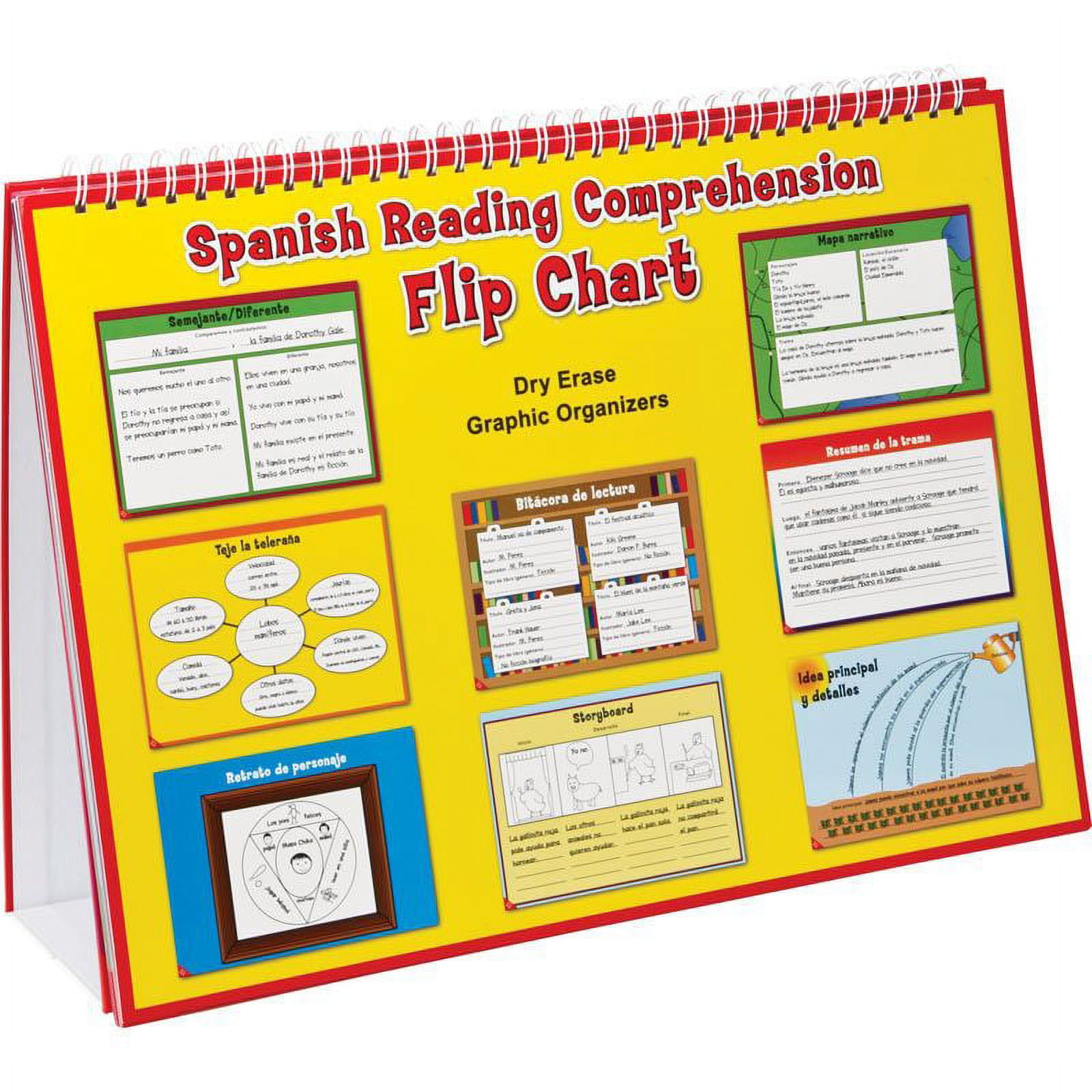 Spanish Reading Comprehension Flip Chart - Walmart.com