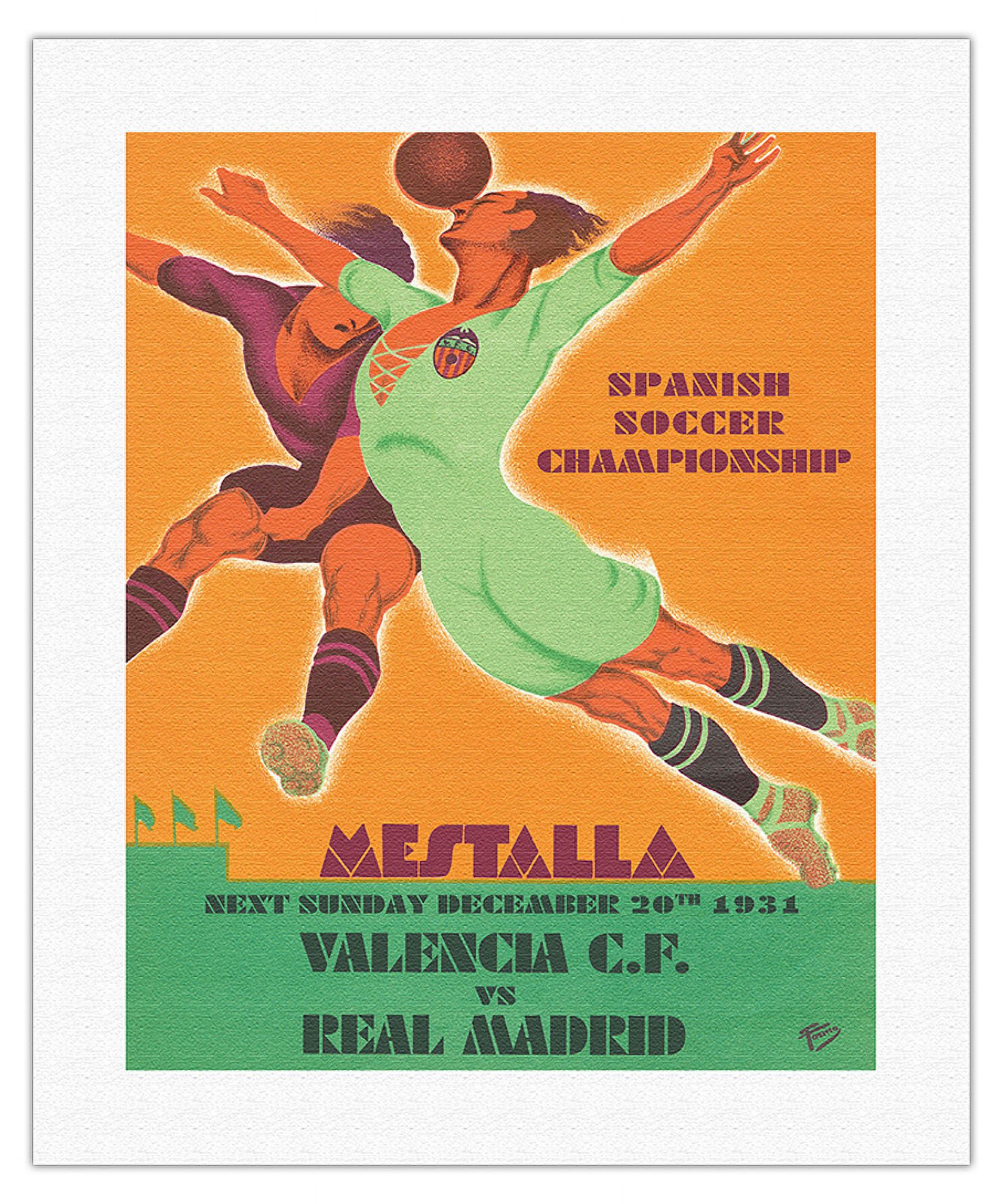 Spanish Soccer Championship - Valencia vs Real Madrid - Mestalla ...