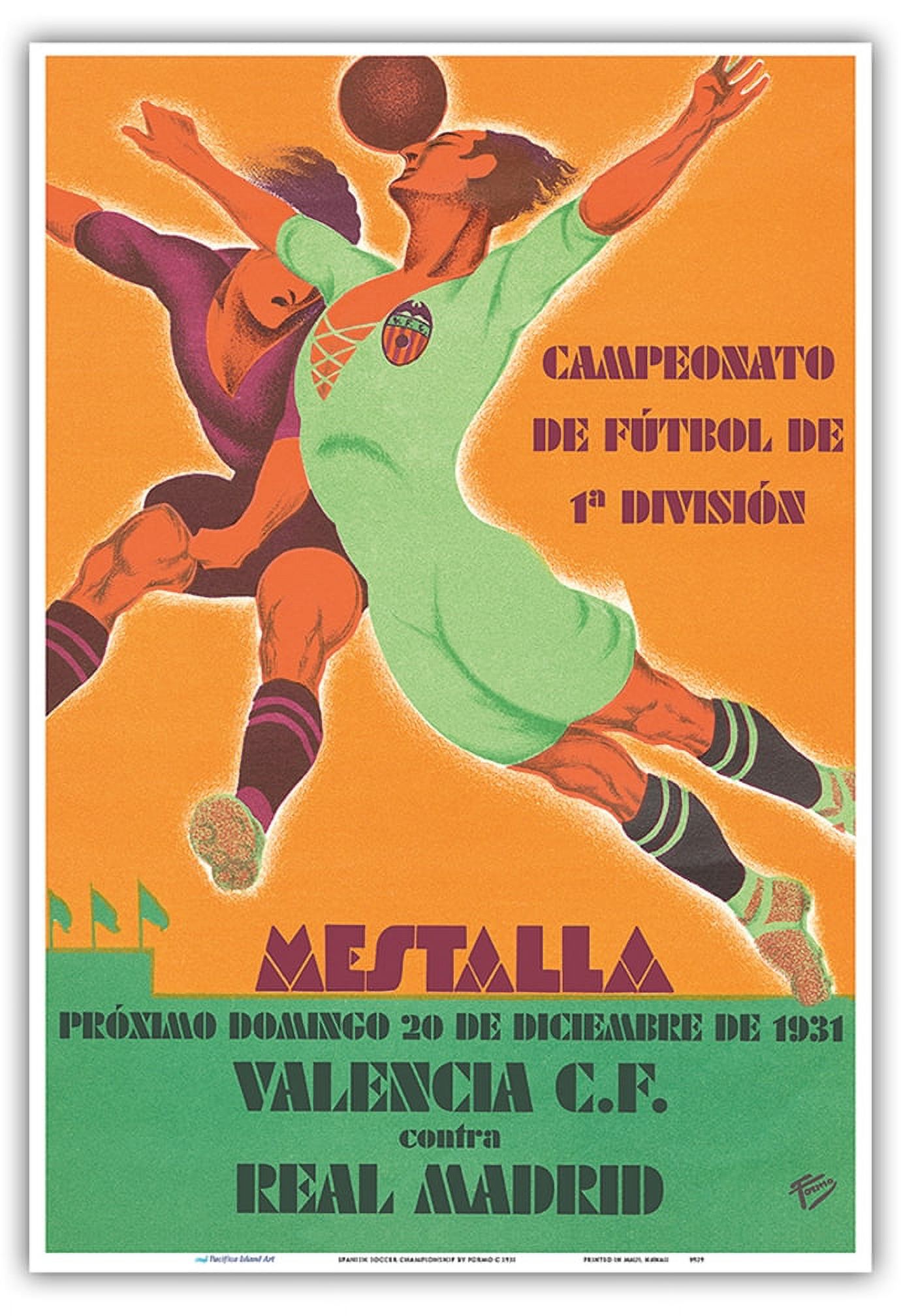 Spanish Soccer Championship - Valencia vs Real Madrid Spain - Mestalla ...