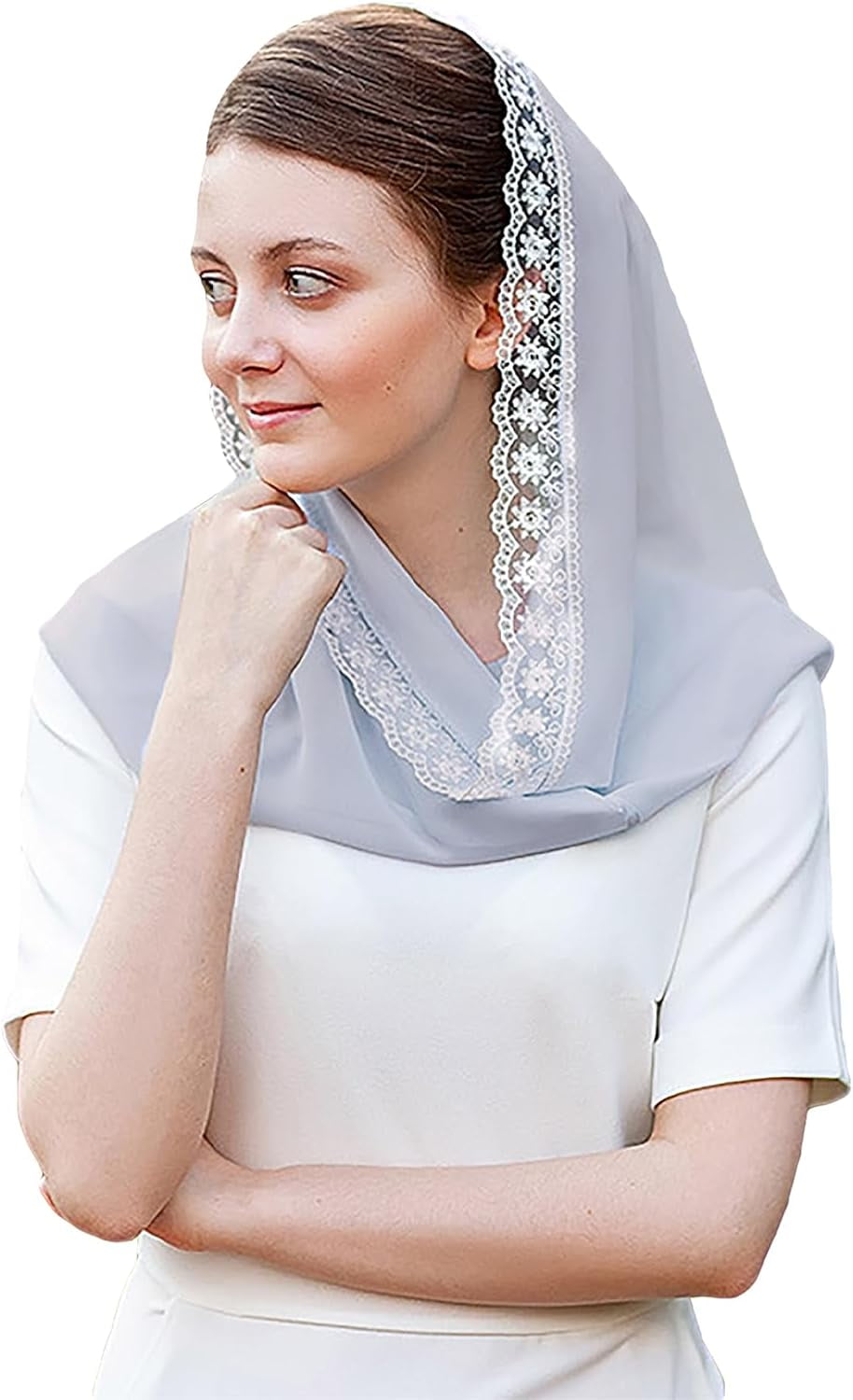 Spanish Style Cathedral Veil Infinity Chapel Communion Inspired Prayer ...