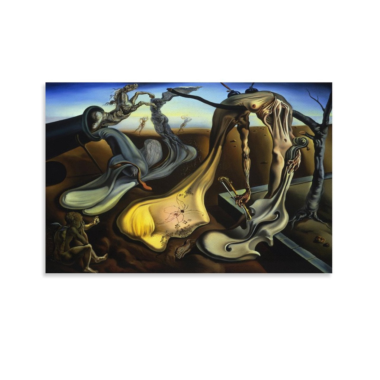 Spanish Surrealist Artist Salvador Dalí Spider's Night Poster Gifts ...