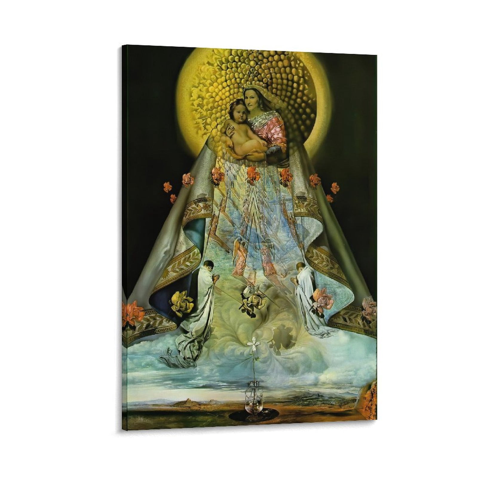 Spanish Surrealist 'Our Lady of Guadalupe' Salvador Dalí Poster. Gifts ...