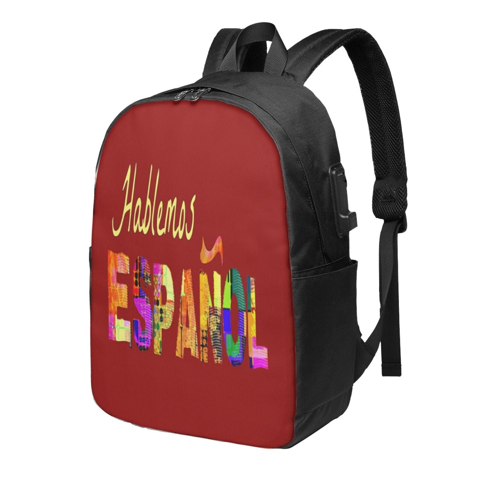 Spanish Teacher Hablemos Espanol Hispanic Culture Backpack Fashion ...