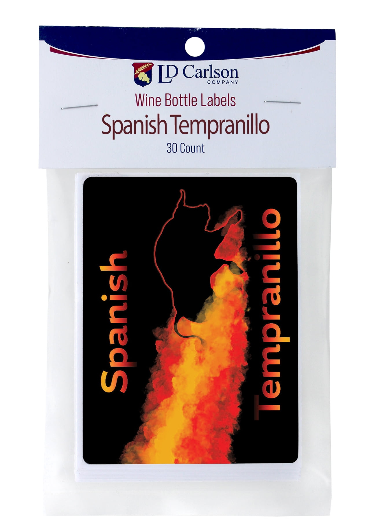 Spanish Tempranillo Wine Labels 30/Pack Varietal Collection - Walmart.com