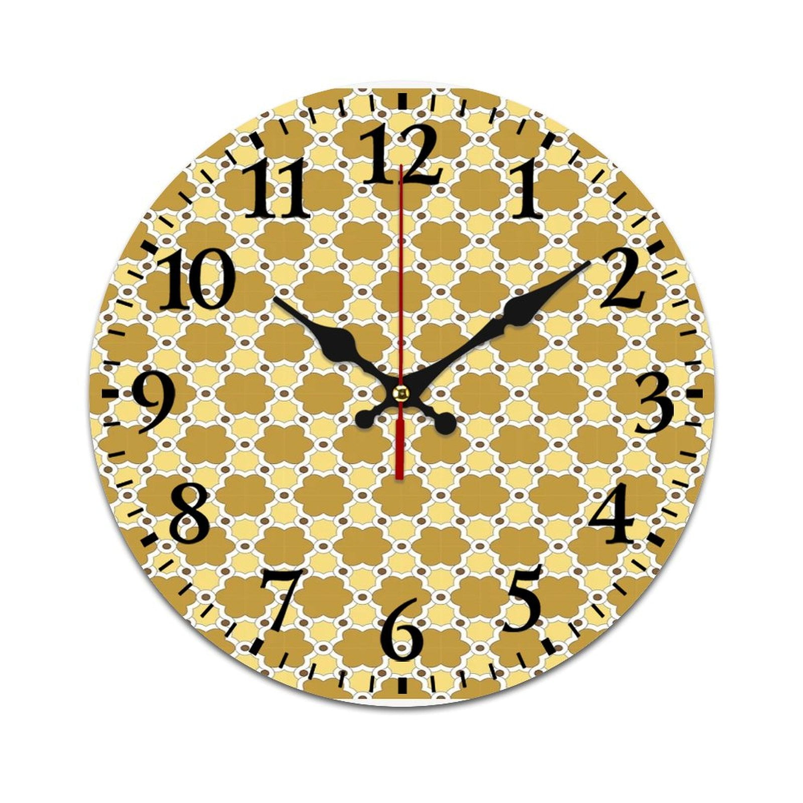 Spanish Tiles Tiles Inspiration 8 Wall Clock Modern Design Clocks Wall ...