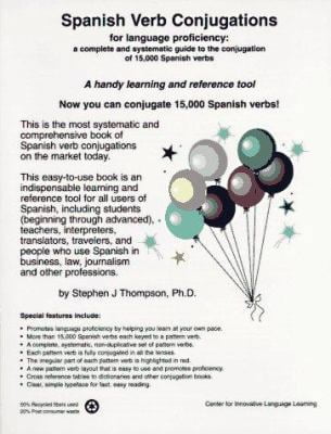 Pre-Owned Spanish Verb Conjugations for Language Proficiency: A ...