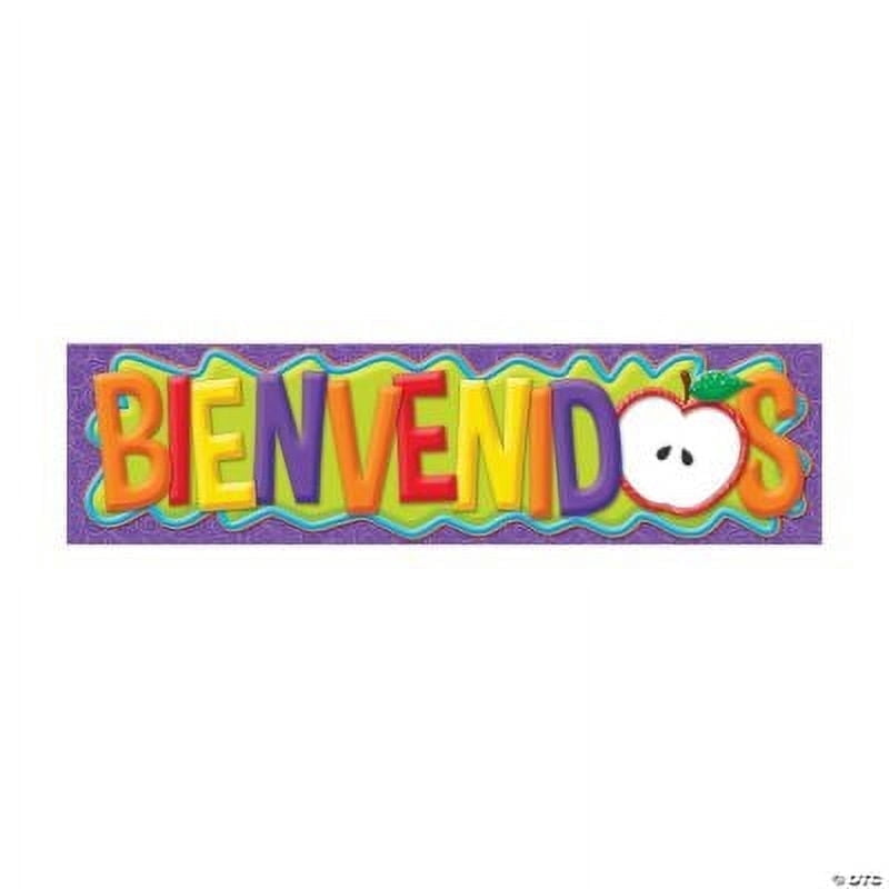 Spanish Welcome Banner, Classroom, Educational, 1 Piece - Walmart.com