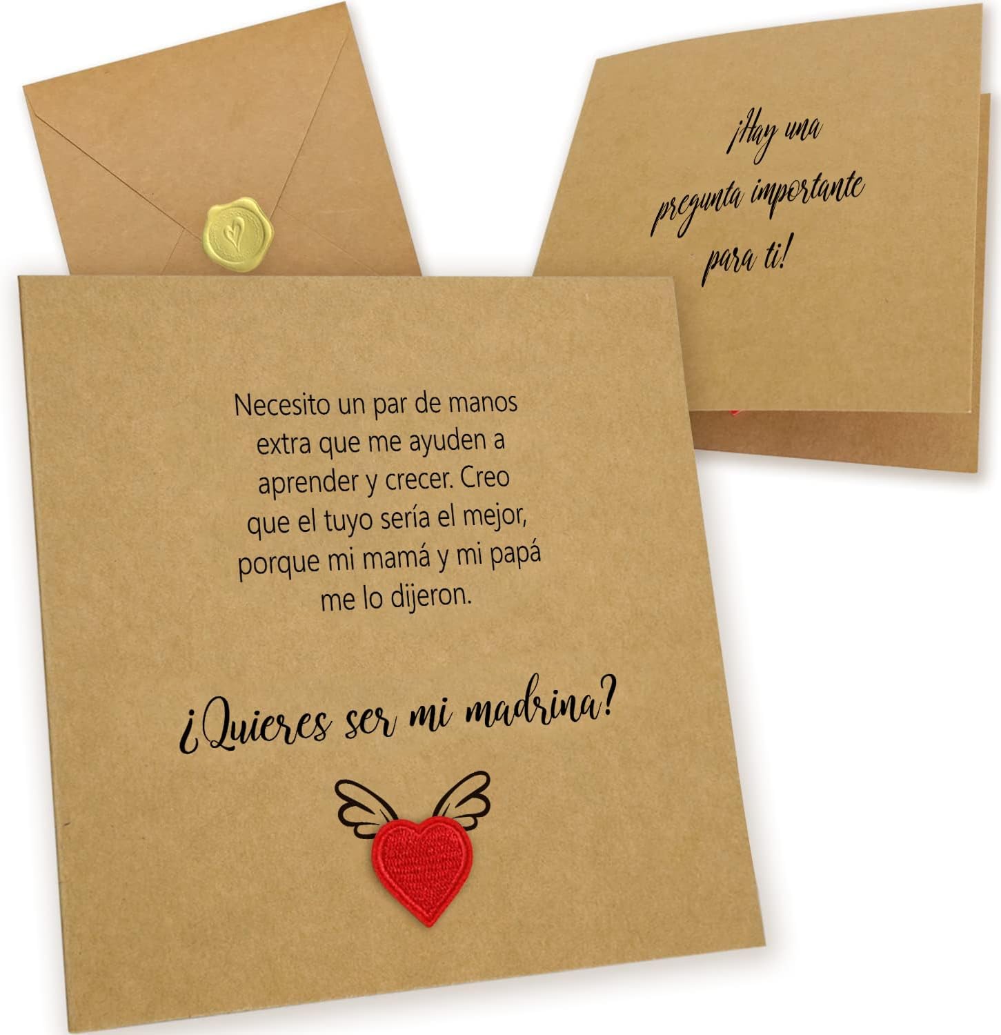 Spanish Will You Be My Godmother Proposal, Godmother Gifts from ...